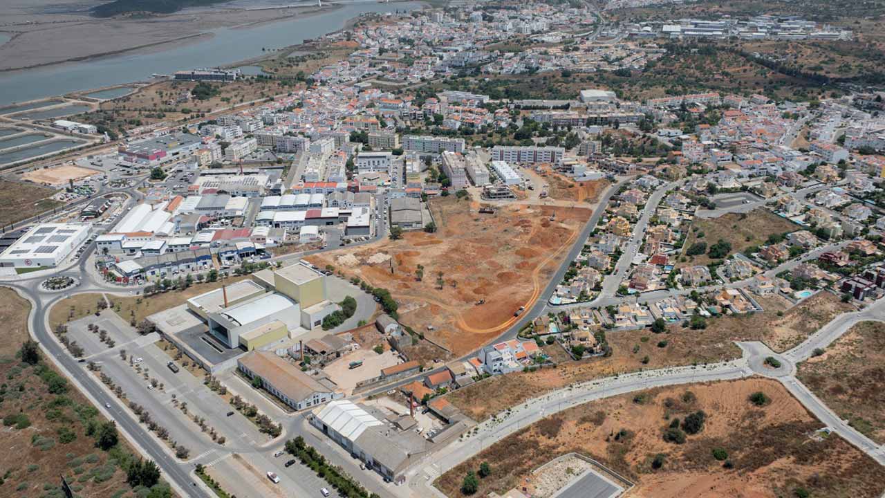 Parque Urbano do Parchal começa a ser construído