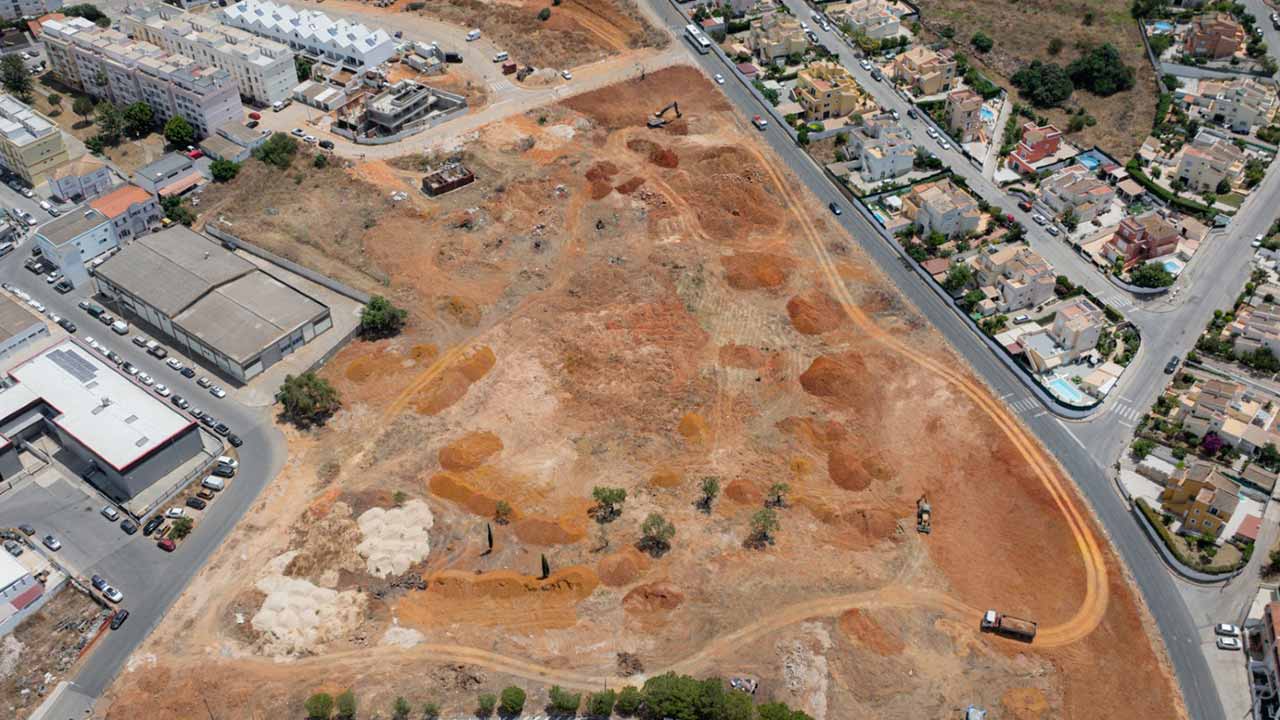 Parque Urbano do Parchal começa a ser construído