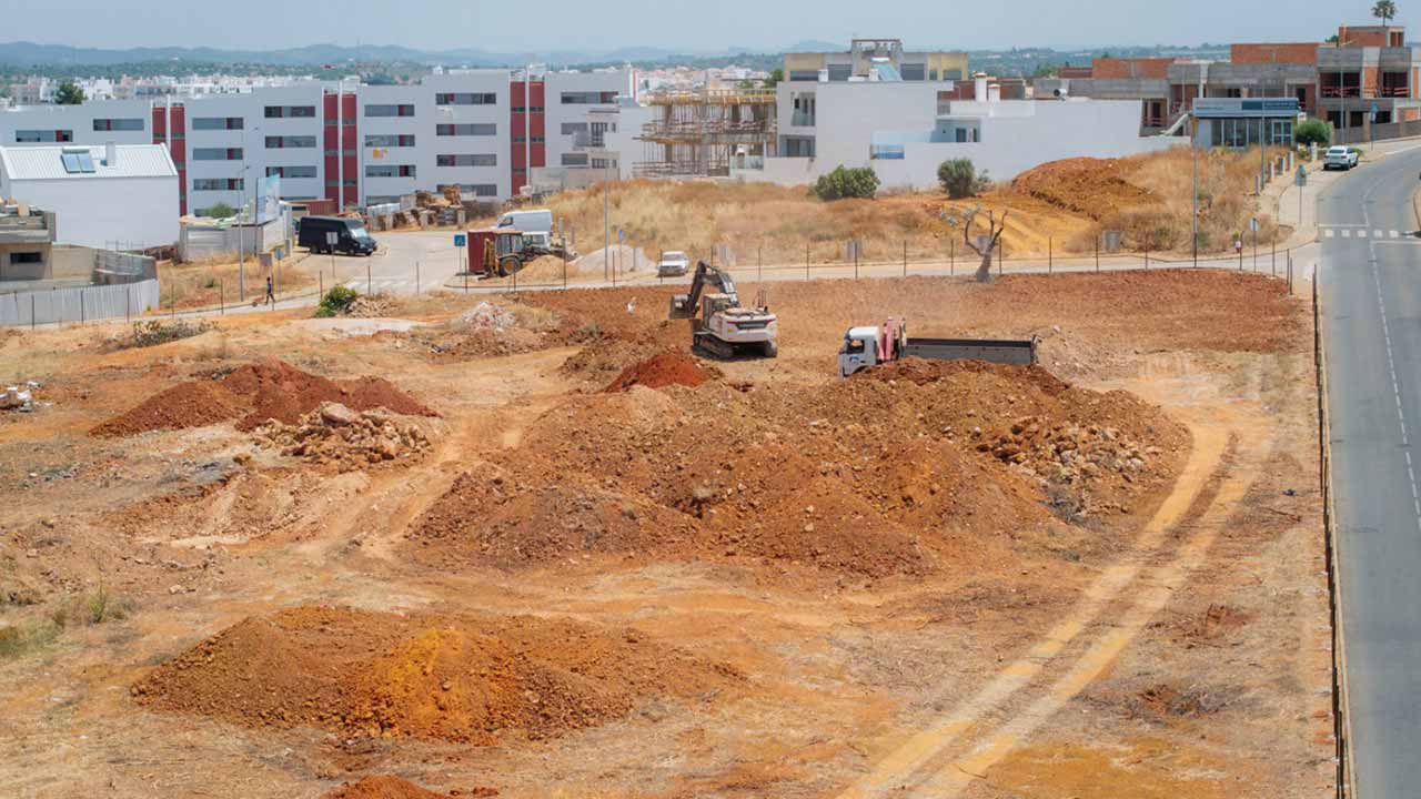 Parque Urbano do Parchal começa a ser construído