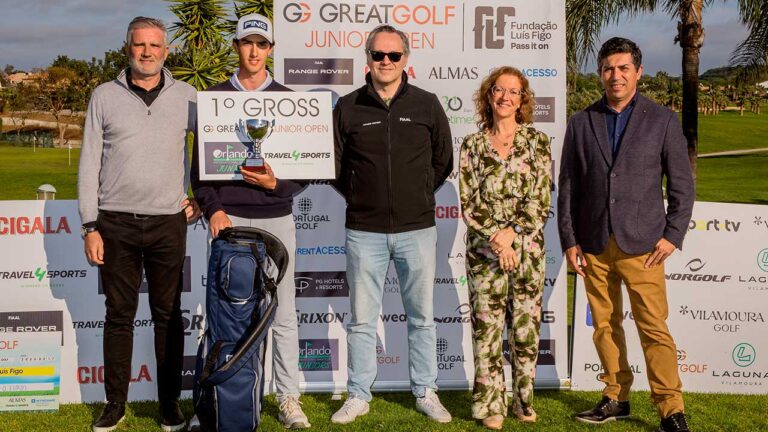 Diogo Rocha vence GreatGolf Junior Open em Vilamoura